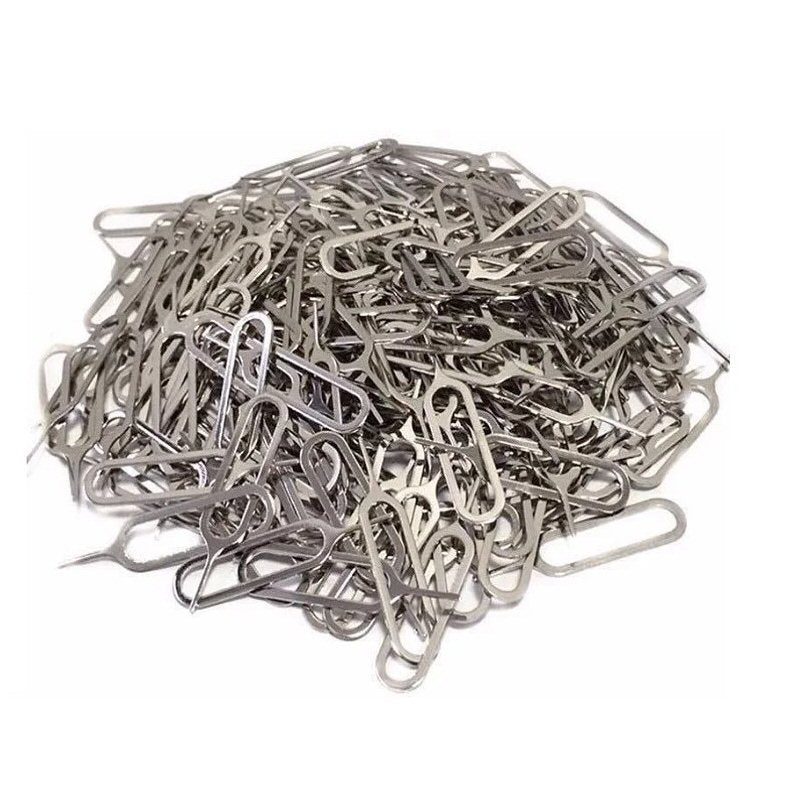 1000 Metal SIM Tray Opening Pins – Bulk Pack for Smartphones & Tablets ...