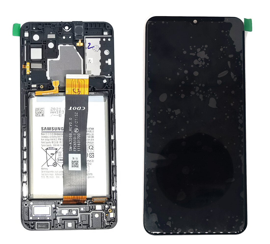 Lcd Screen For Samsung A32 5G A326B Rev 1 Black Gh82 25121A FoneFunShop