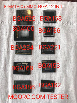 EMate X eMMC Chip Reader Writer BGA ICFriend Edition 13 in 1 FoneFunShop