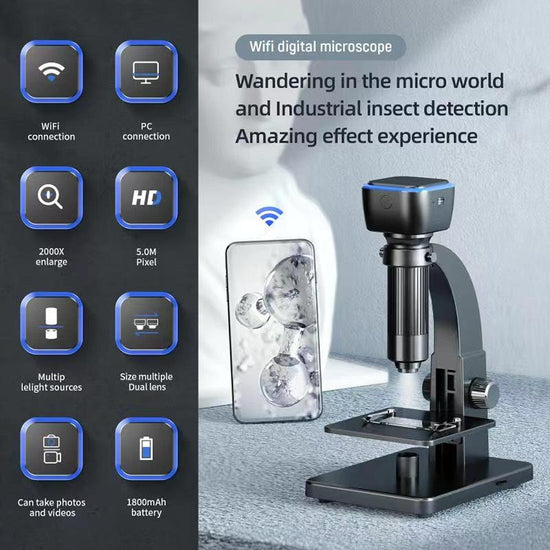 WiFi Digital Microscope 5mp 2000x FoneFunShop