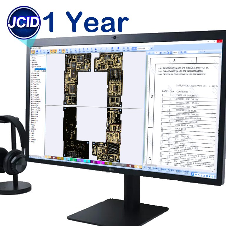 JCID Intelligent Mobile Phone Repair Drawing Schematics Software 1 Year ...