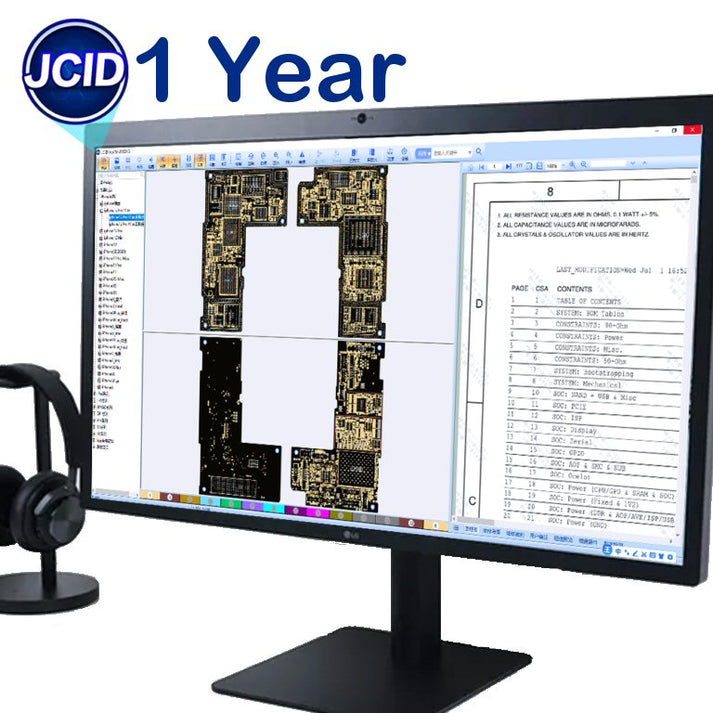 JCID Intelligent Mobile Phone Repair Drawing Schematics Software 1 Year ...