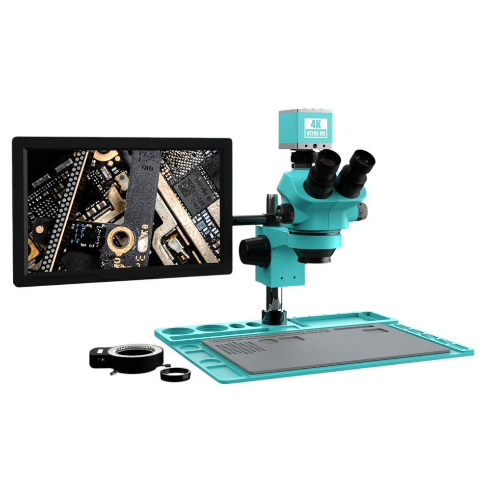Trinocular Microscope with 4k Monitor and 4K Camera RF4 RF7050TVD2-4KC ...