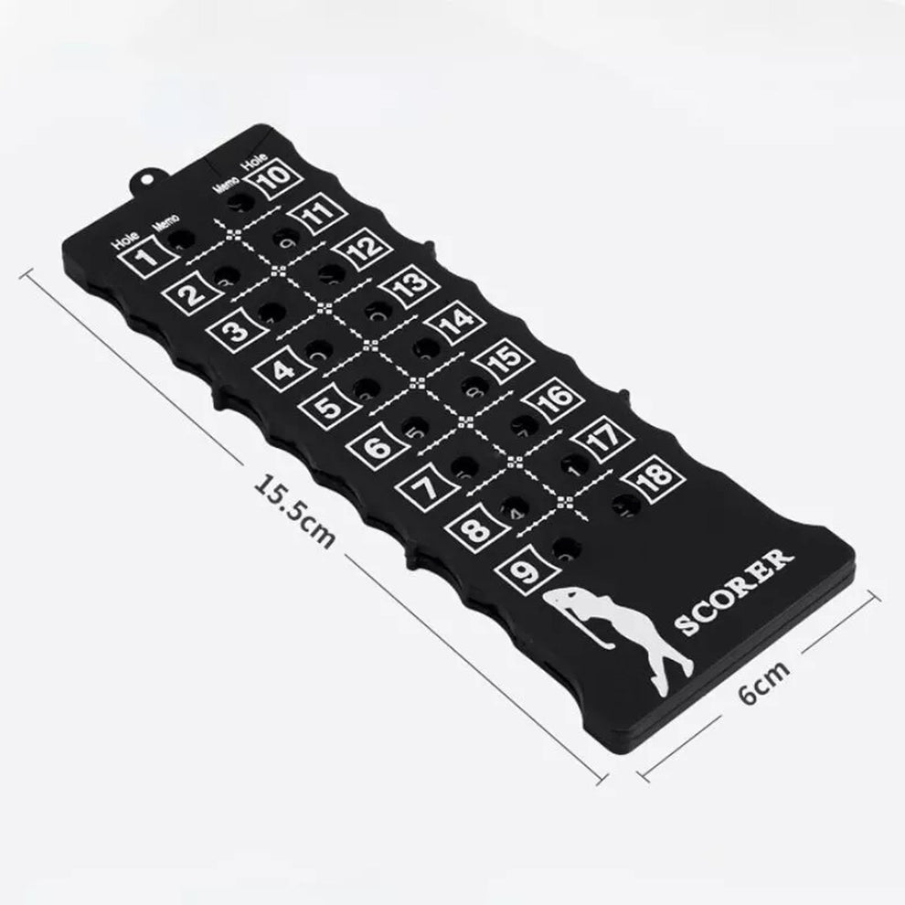 Portable 18-Hole Golf Scorecard Score Counter Black – FoneFunShop