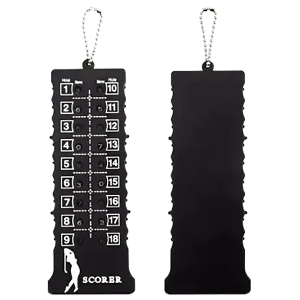 Portable 18-Hole Golf Scorecard Score Counter Black – FoneFunShop