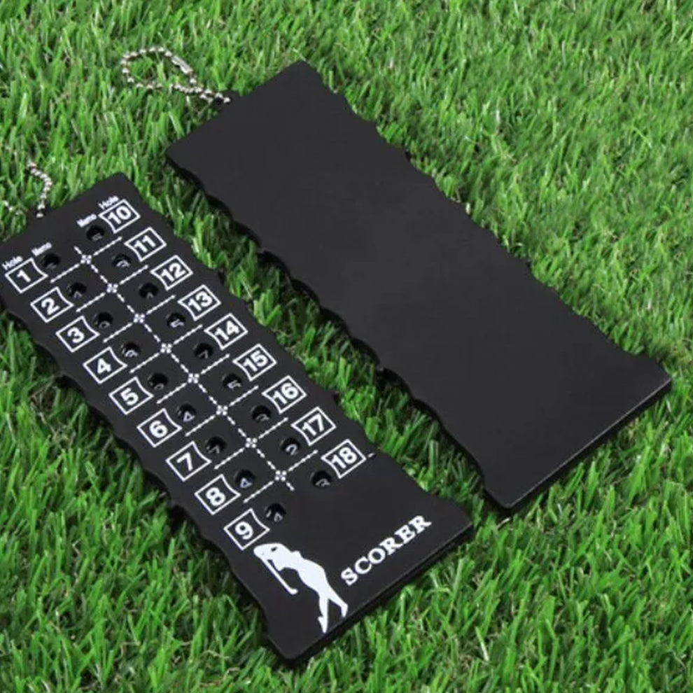 Portable 18-Hole Golf Scorecard Score Counter Black – FoneFunShop